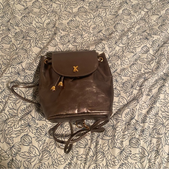 Paloma Picasso | Bags | Vintage Paloma Picasso Leather Small Backpack ...